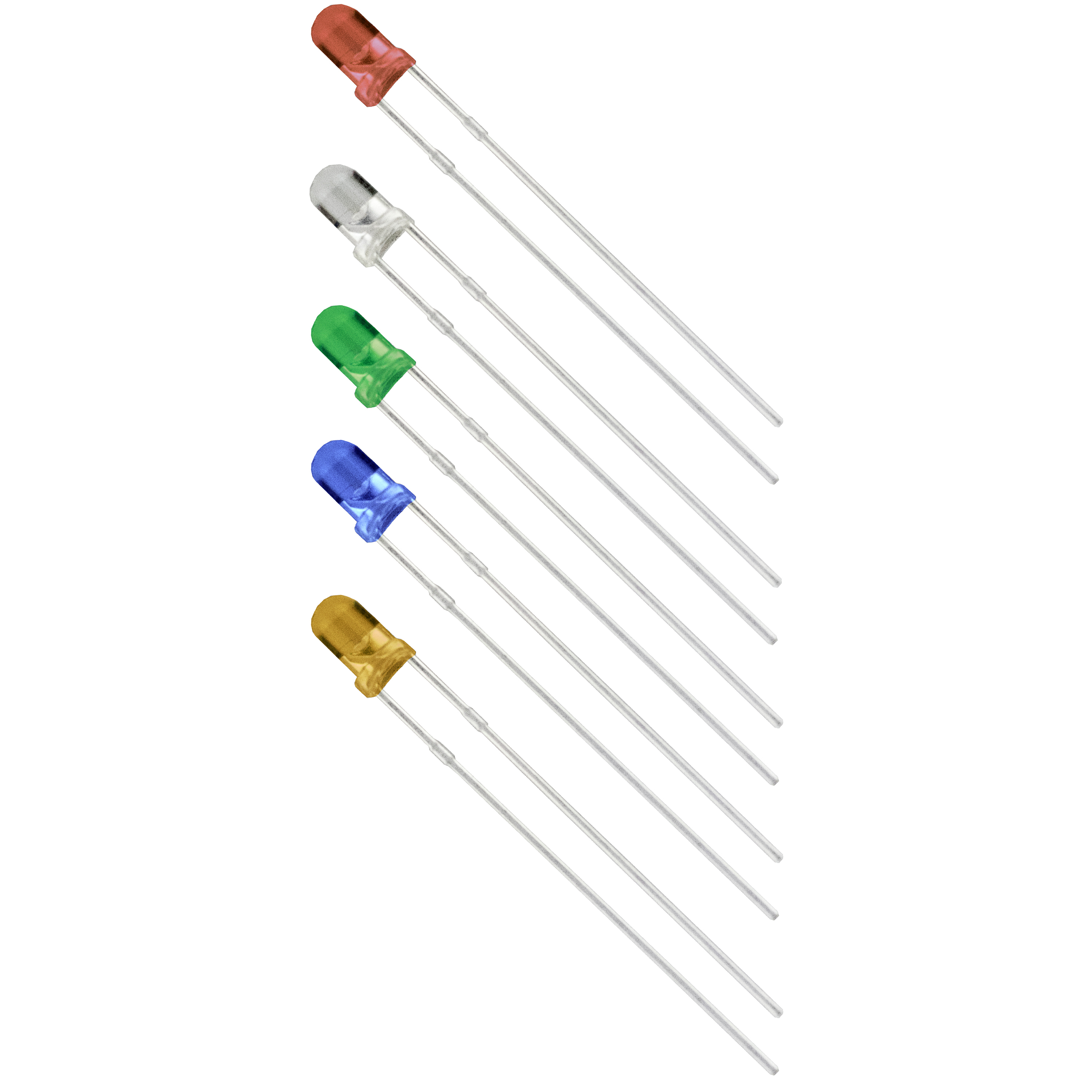 LTH3MM12VFR4700 - LED Through Hole 3mm (T-1) Yellow Built-in resistor ...